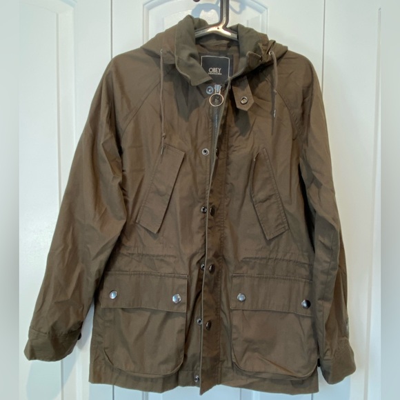 Obey | Jackets & Coats | Obey Propaganda Military Field Jacket | Poshmark